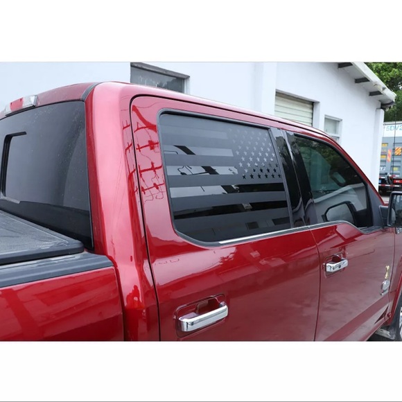 Other | 2 Usa Rear Window Sticker Black | Poshmark